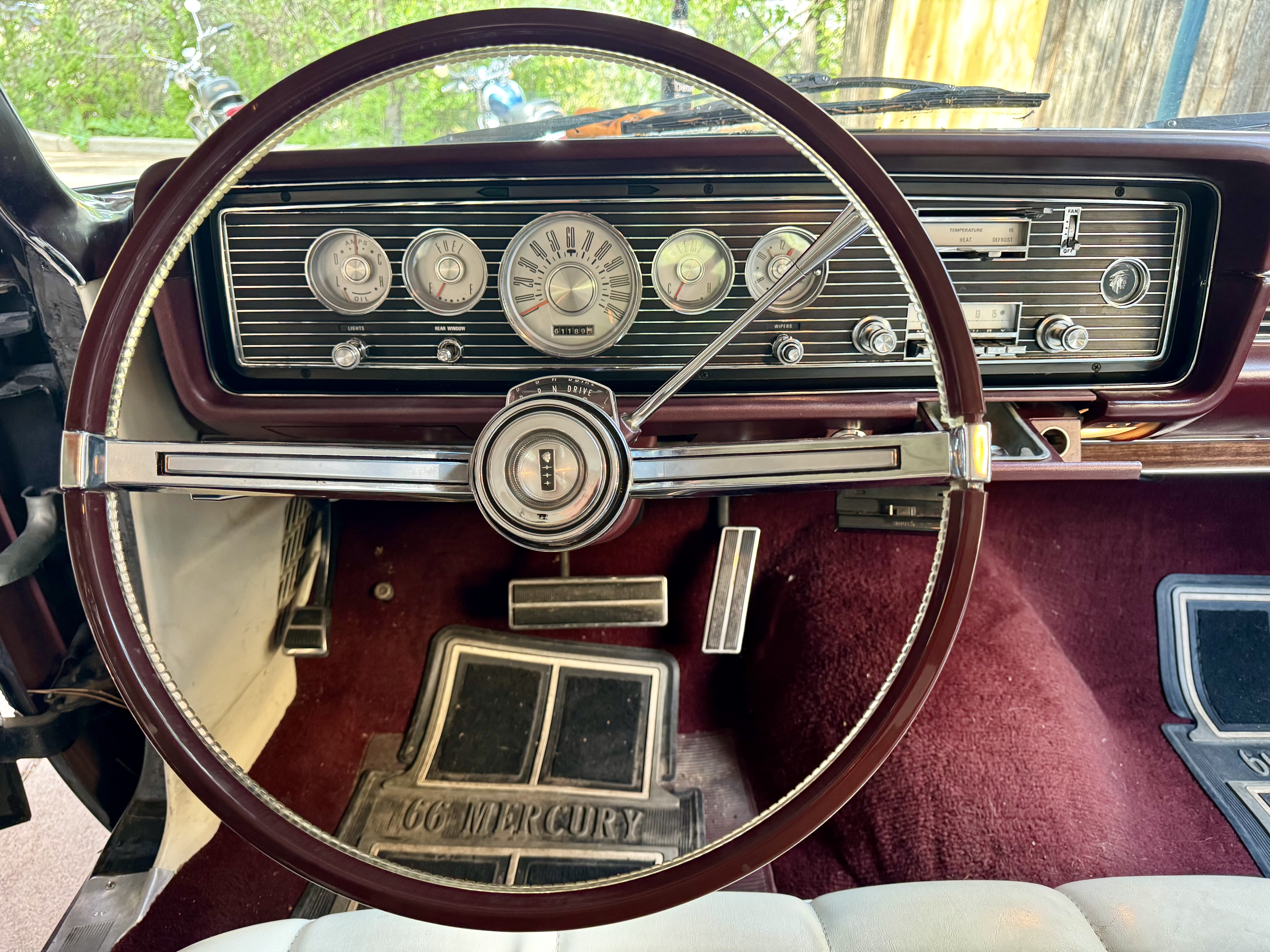 1966 Mercury Park Lane Interior