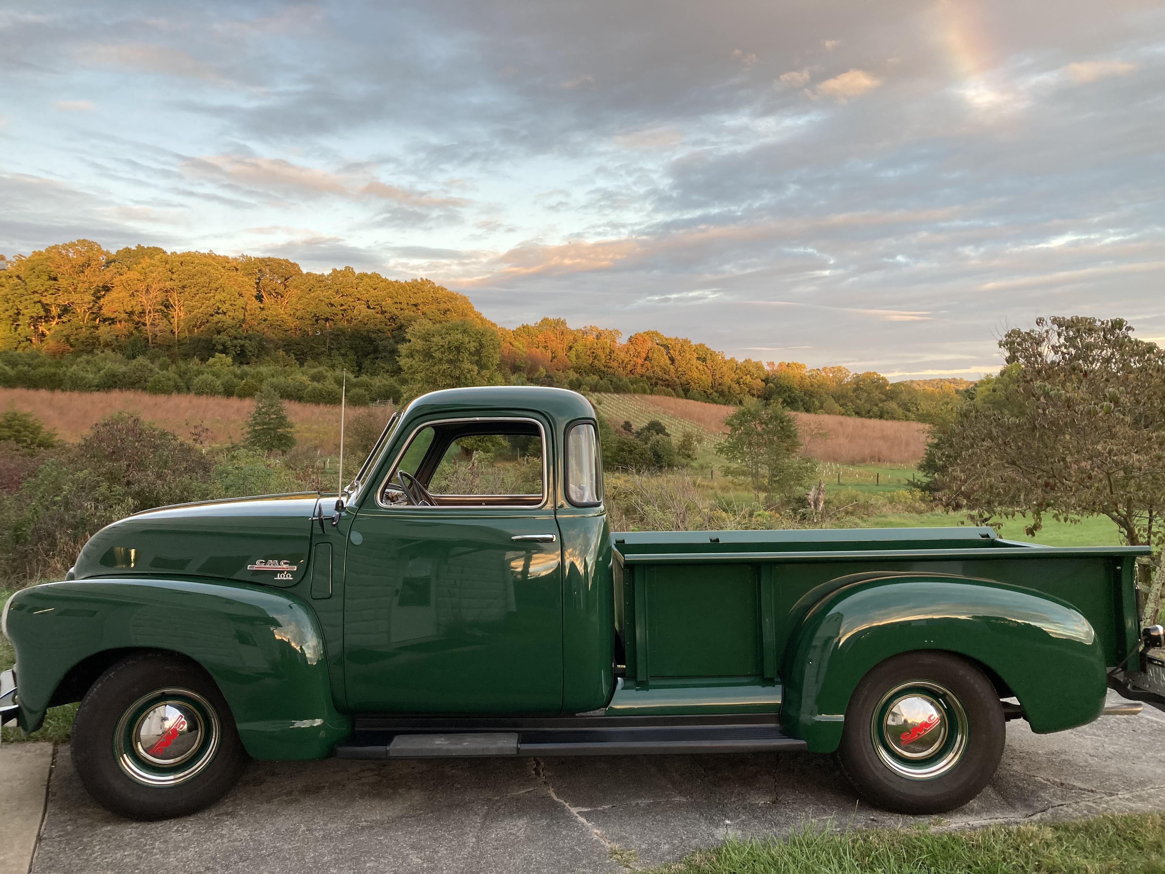 1949 Chevy Pickup Green