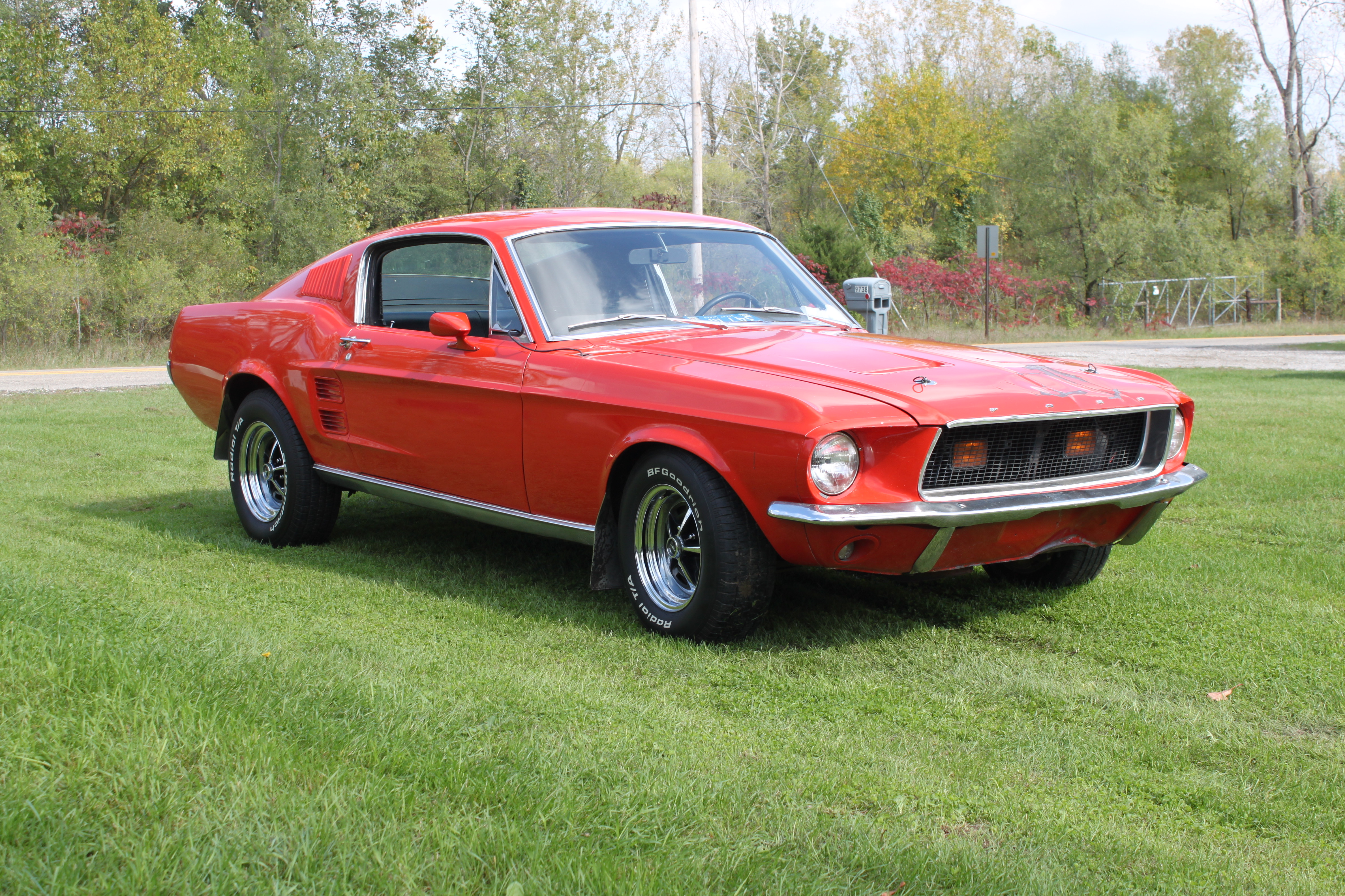 1980 Mustang Fastback Red