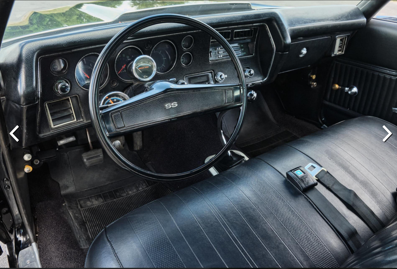 Chevy Ss 1970 Interior